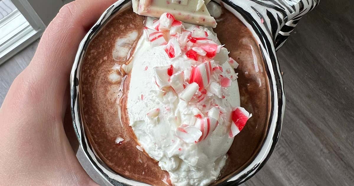 Single Serve Peppermint Hot Chocolate Recipe - Samsung Food