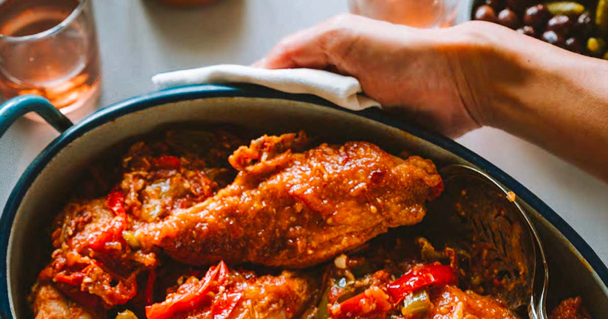 Basque Chicken Recipe — Samsung Food