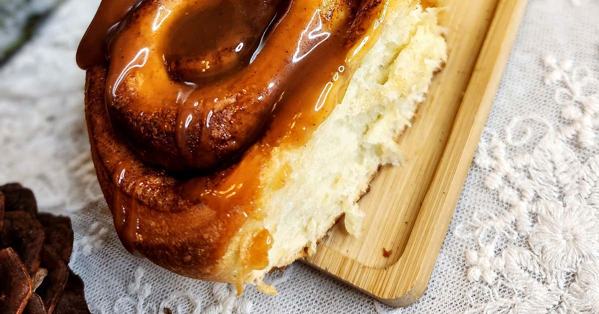 Salted Caramel Cinnamon Rolls — Buzzed Eats Recipe - Samsung Food