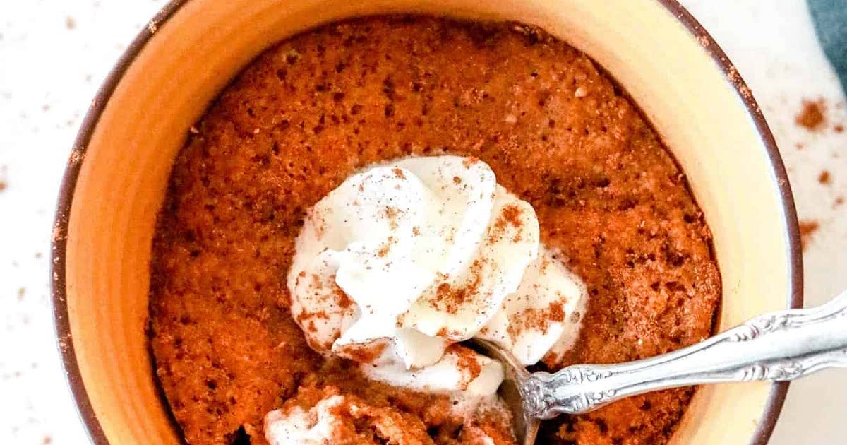 Microwave Pumpkin Mug Cake Recipe - Samsung Food