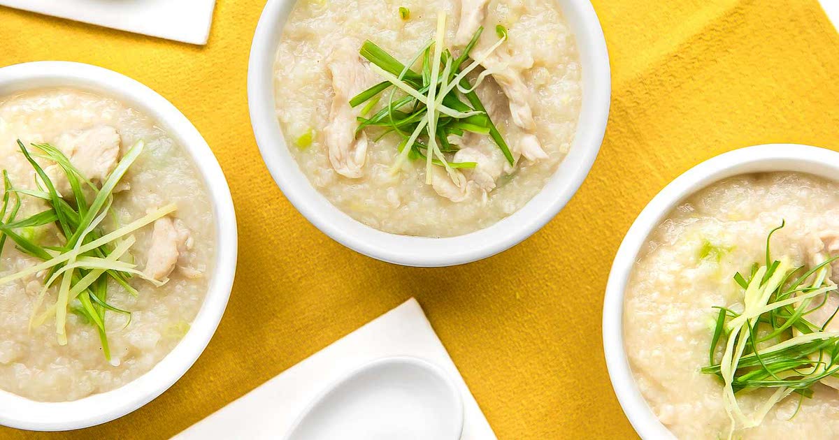 Chicken Congee (Jook) Recipe - Samsung Food