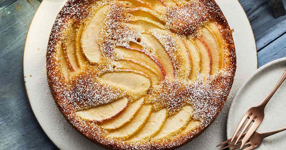 Buttery Apple-Almond Cake Recipe - Samsung Food