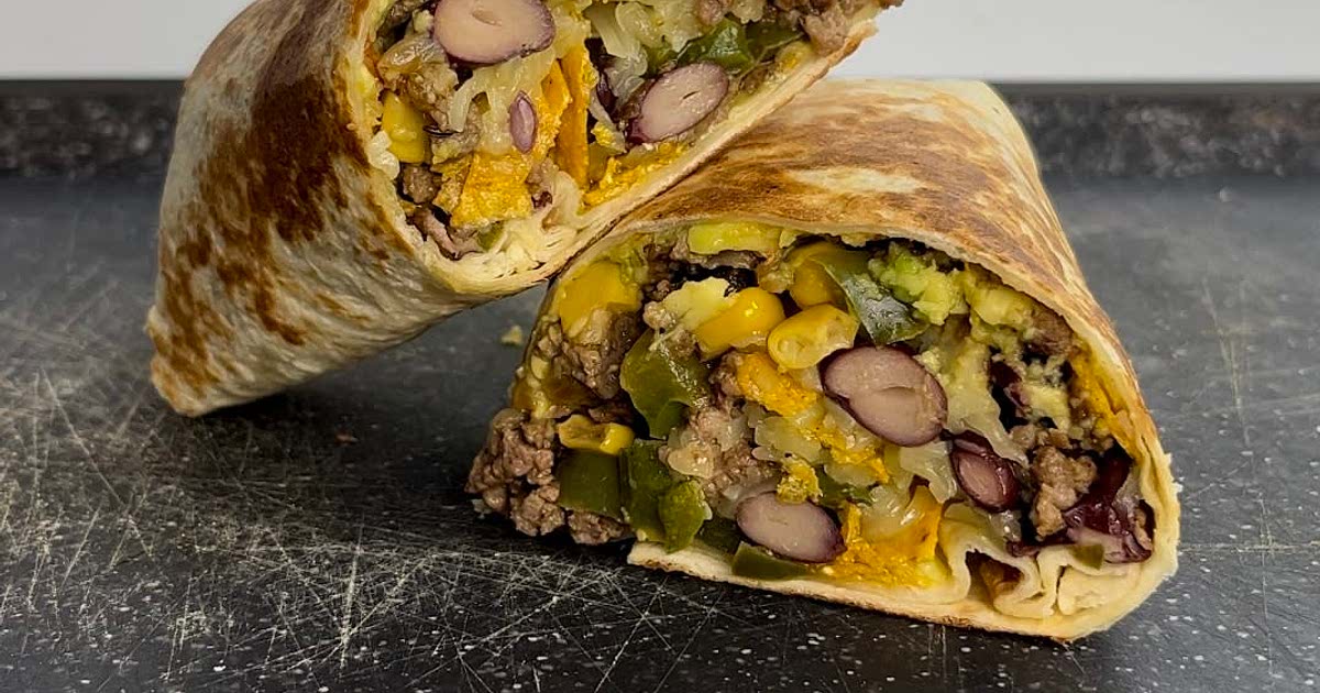 Mexican style burrito Recipe - Samsung Food