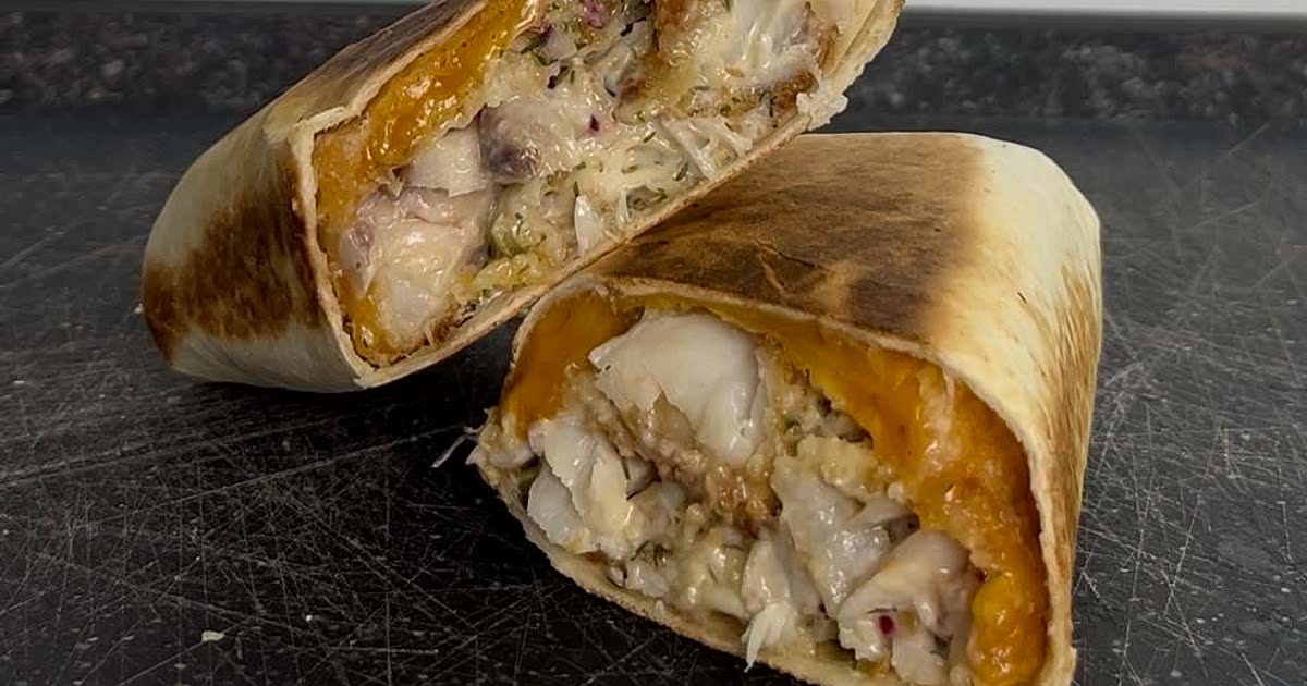 Filet-o-fish wrap Recipe — Samsung Food