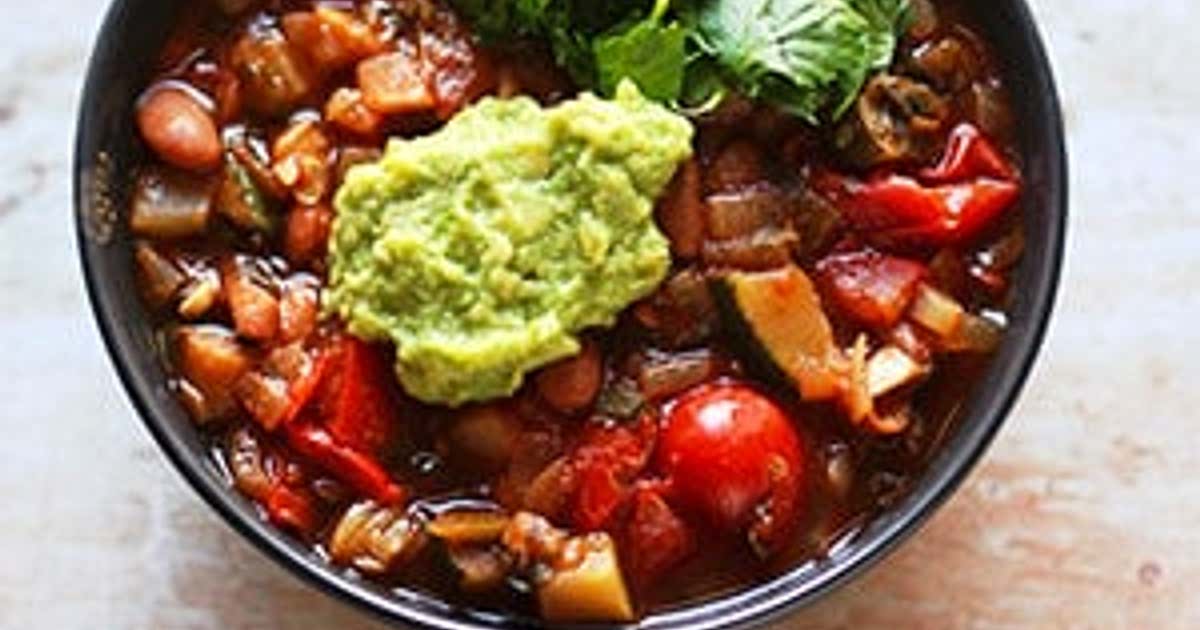 one-pot zucchini chili (plant-based) Recipe - Samsung Food
