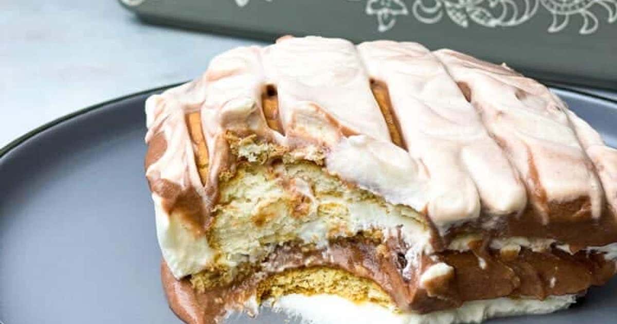 NO BAKE GRAHAM CRACKER COFFEE CAKE Recipe | Samsung Food App