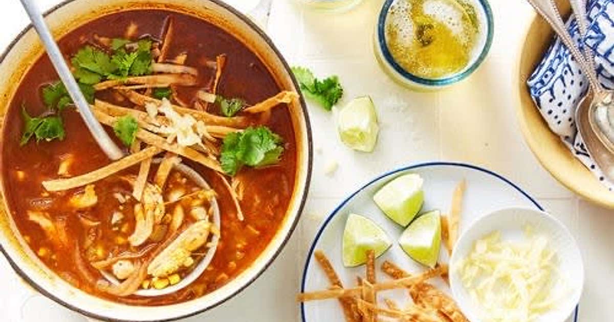 Marley Spoon Chicken Tortilla Soup Recipe - Samsung Food