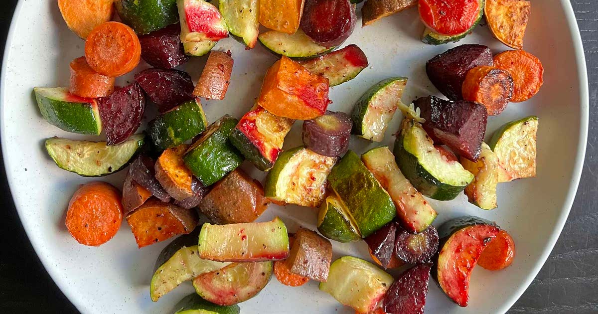 One Pan Veggies Recipe - Samsung Food