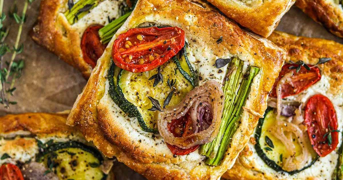 Puff Pastry Vegetable Tart Recipe - Samsung Food
