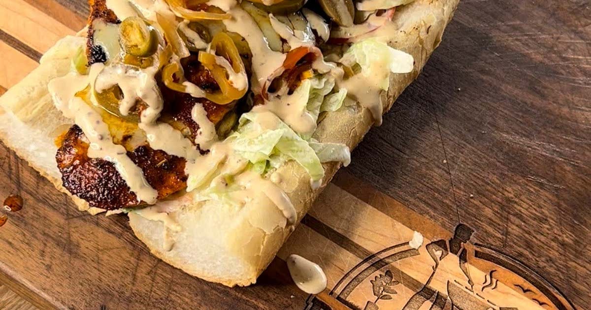 Blackened Chicken Poboy Recipe — Samsung Food