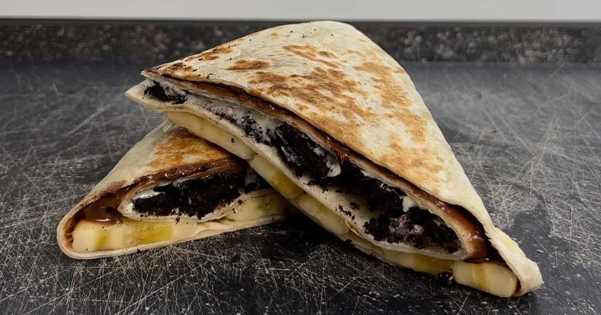 Black and white oreo wrap Recipe | Samsung Food App