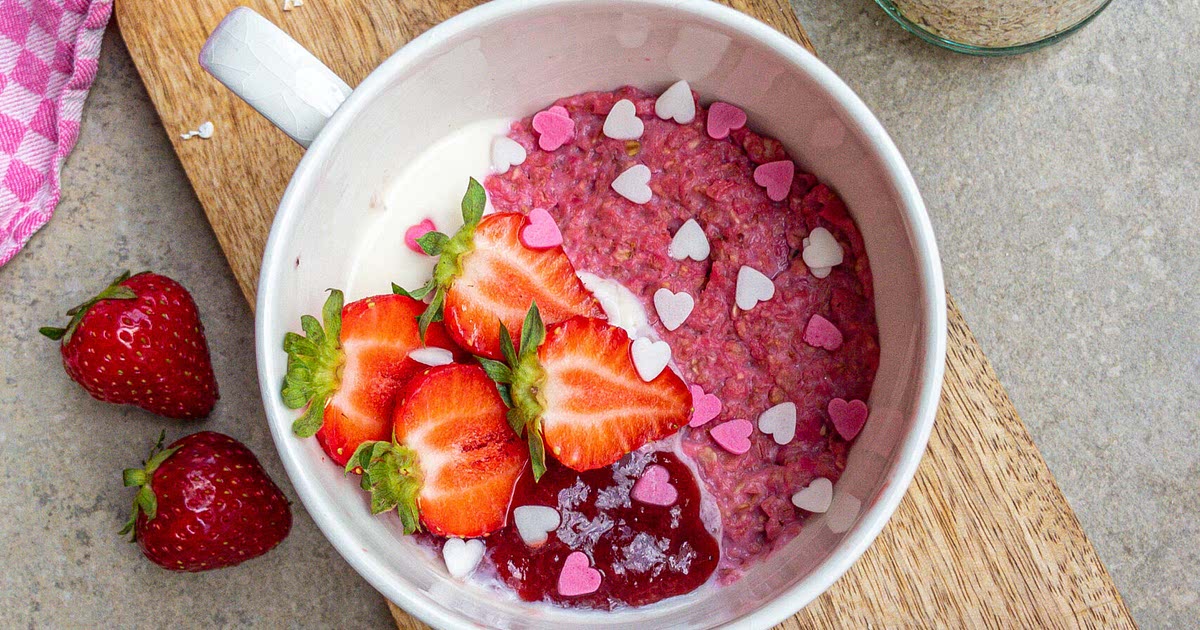 Pink Oats Recipe - Samsung Food