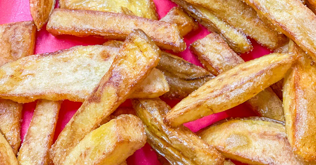 Crispy fresh cut fries at home Recipe — Samsung Food