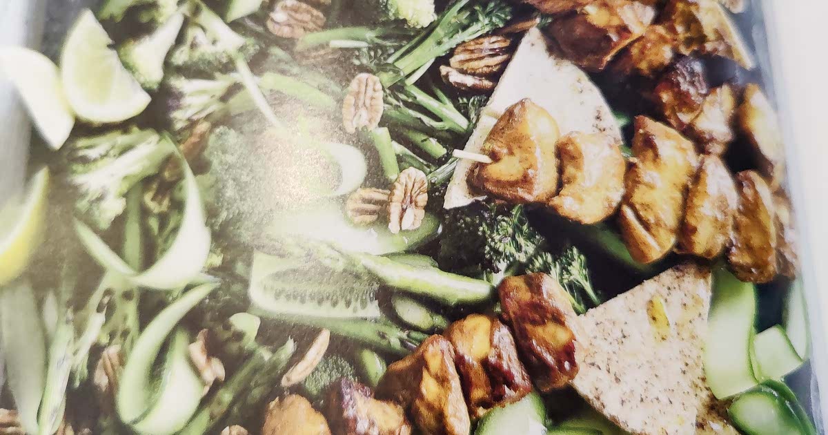 Tandoori chicken with grilled vegetable salad - CSIRO Low Carb Recipe ...