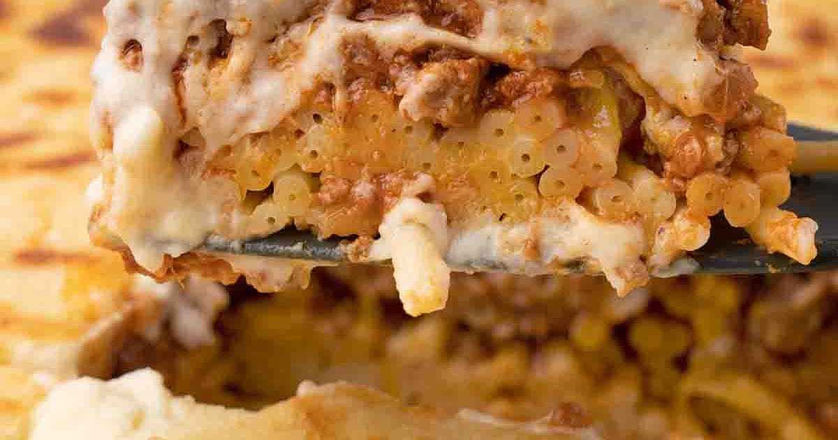 Pastitsio {Greek Pasta Bake} Recipe - Samsung Food