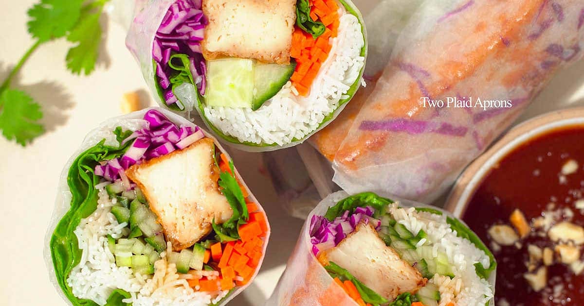 Tofu Spring Rolls Recipe - Samsung Food