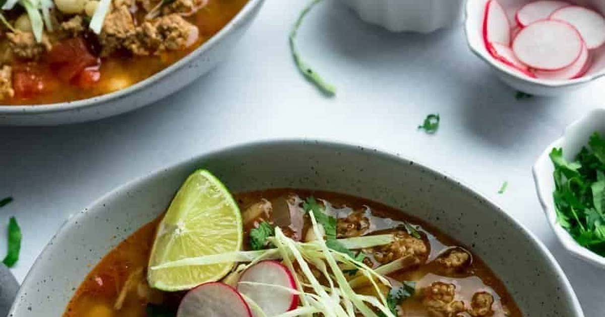 Super easy instant pot pork posole (pozole)) Recipe - Samsung Food