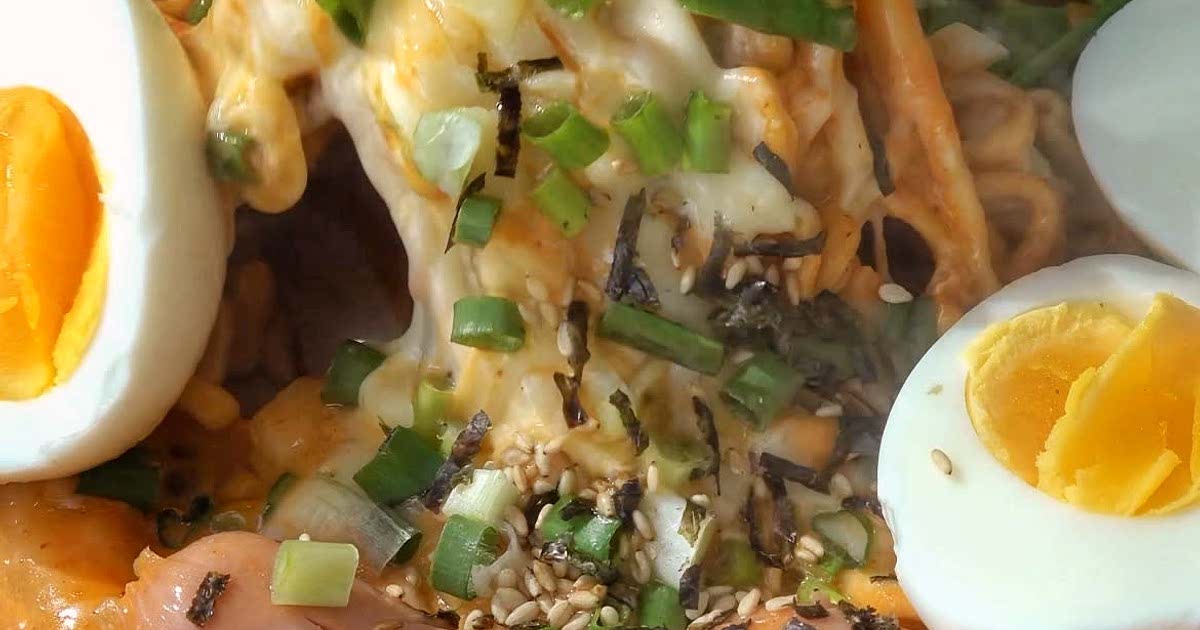 Cheesy buldak rabokki Recipe — Samsung Food