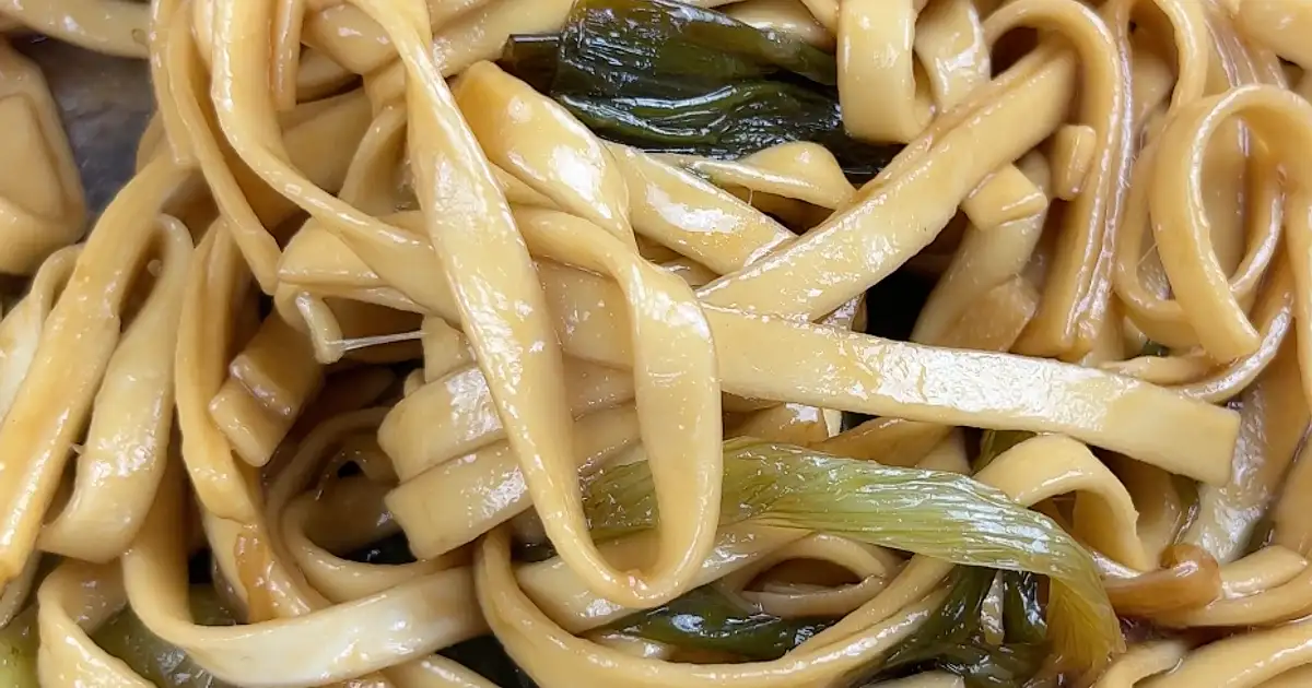 Spring Onion Noodles Recipe | Samsung Food App