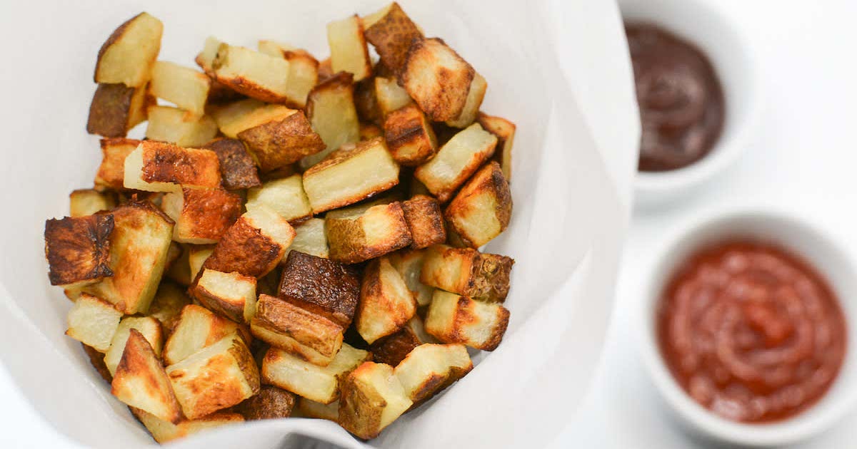 Oven Baked Crispy Square Potatoes Recipe - Samsung Food