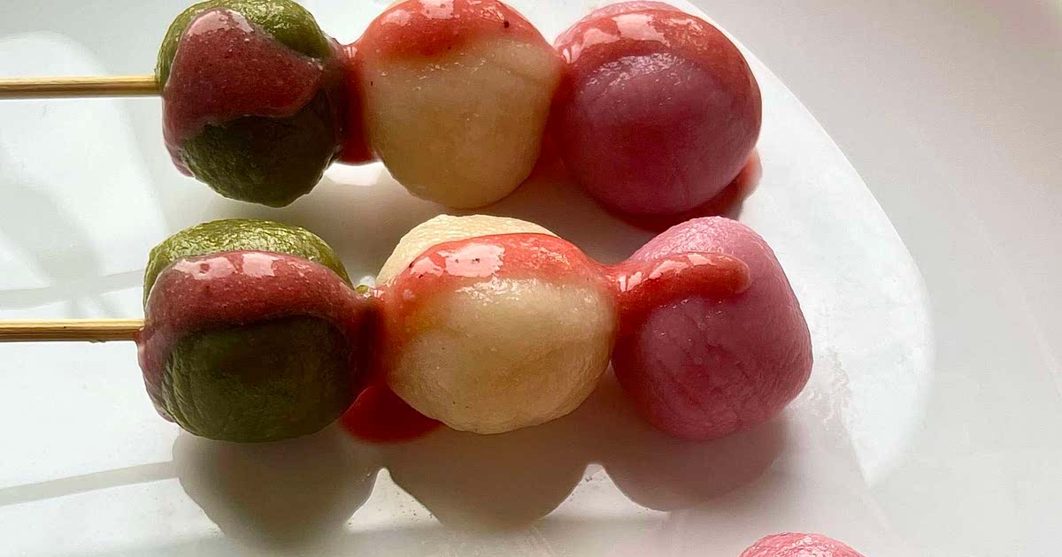 Hanami Dango Recipe - Samsung Food