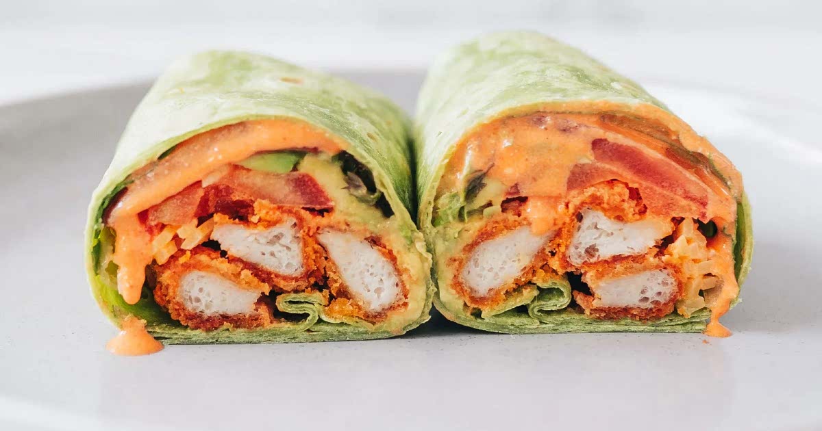 Crispy Buffalo Chicken Wraps Recipe — Samsung Food