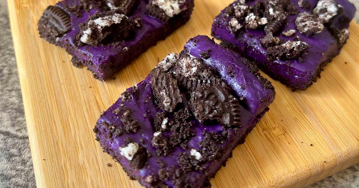 No Bake Ube Oreo Cheesecake Bites Recipe — Samsung Food