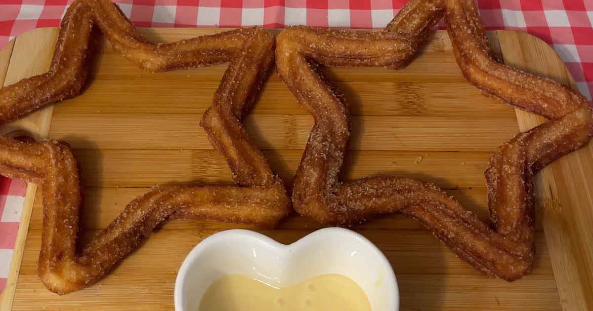 Star shaped churros Recipe - Samsung Food