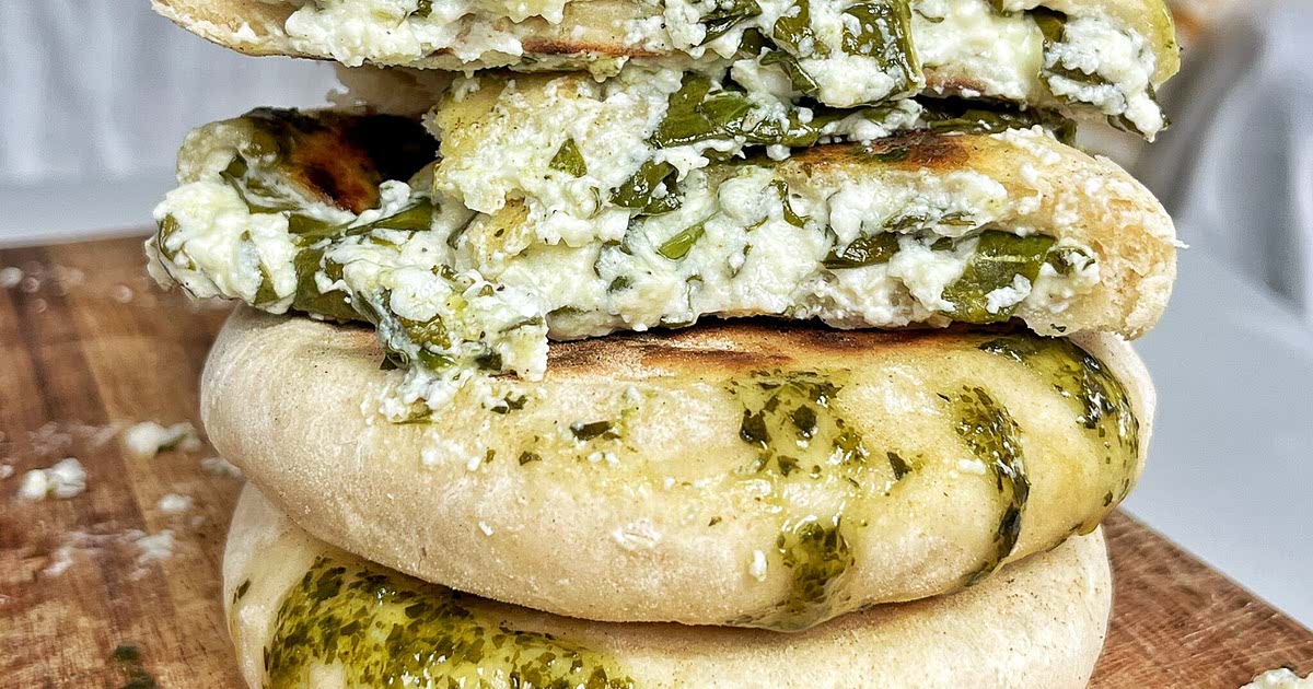 Feta Spring Flatbreads Recipe - Samsung Food