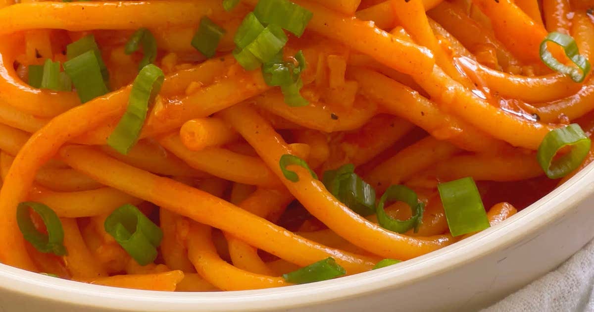 Gochujang Butter Noodles Recipe — Samsung Food
