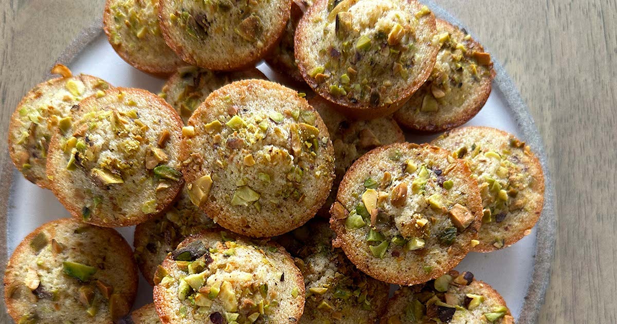Citrus Pistachio Financier Recipe - Samsung Food