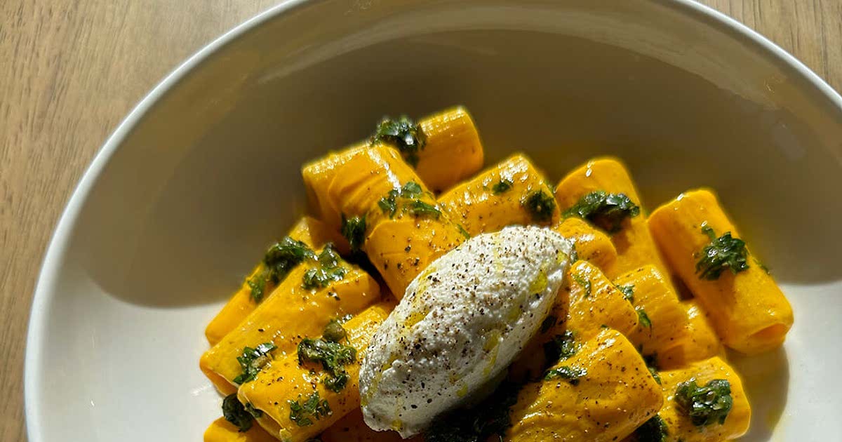 Spicy Carrot Rigatoni Recipe - Samsung Food