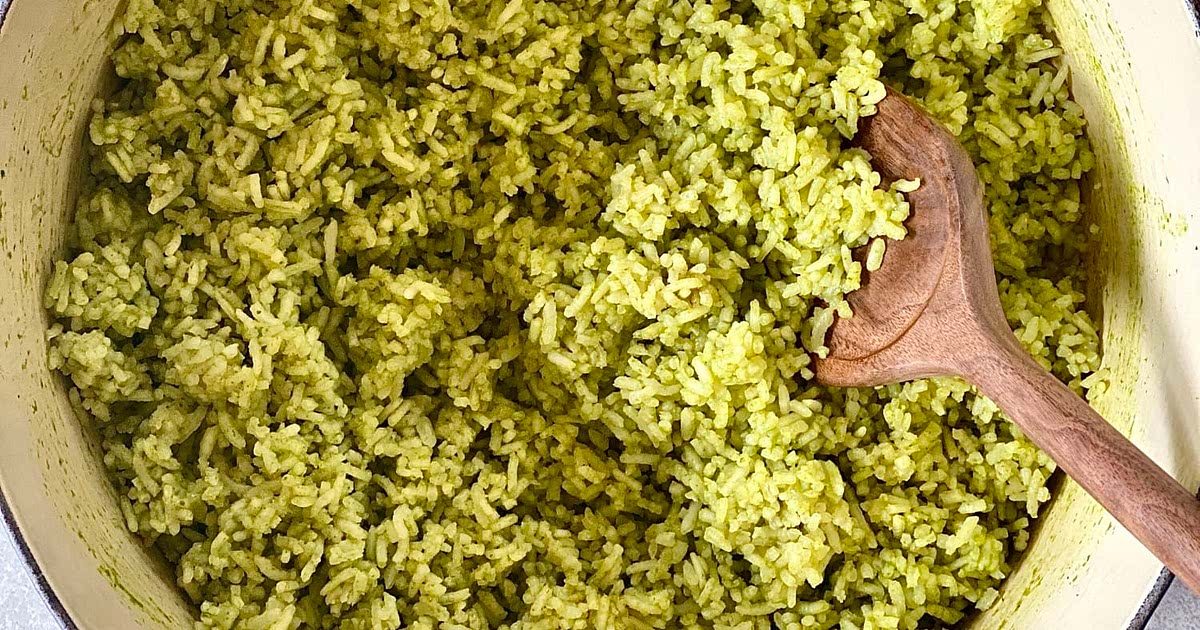 Arroz Verde (Mexican Green Rice) Recipe - Samsung Food
