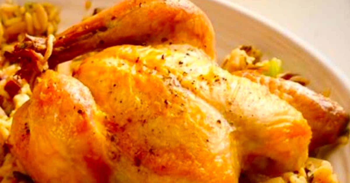 Djej Mahshi (﻿Stuffed Chicken with Rice) Recipe - Samsung Food