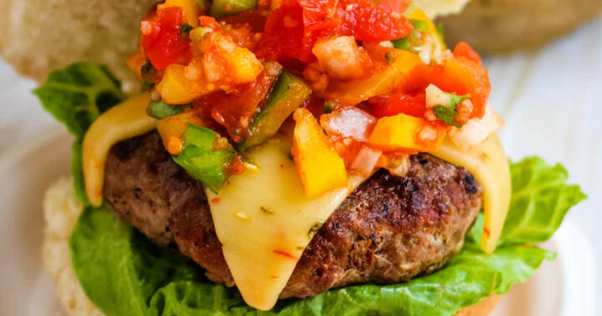 Salsa Burgers Recipe | Samsung Food App