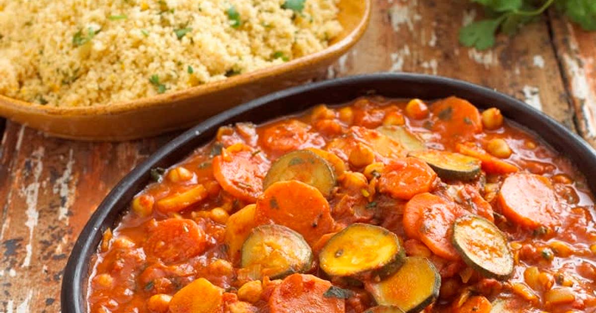 Moroccan Vegetable Stew with Couscous Recipe — Samsung Food