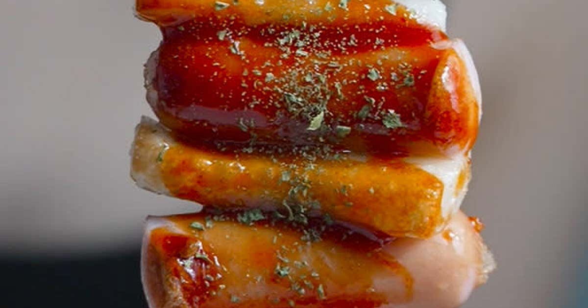 Sausage Rice Cake skewer Recipe — Samsung Food