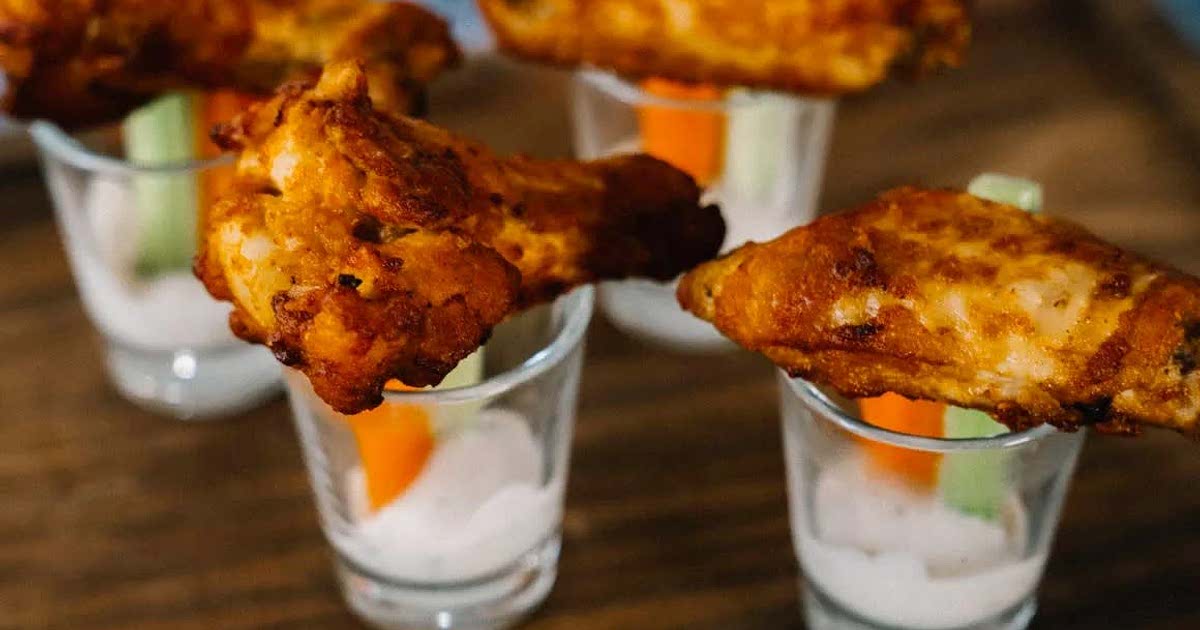 Chicken Wing Shot Glasses Recipe | Samsung Food App