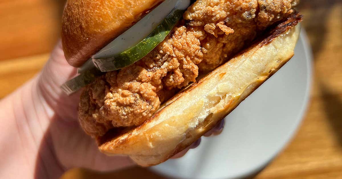 Fried Chicken Sandwhich Recipe - Samsung Food