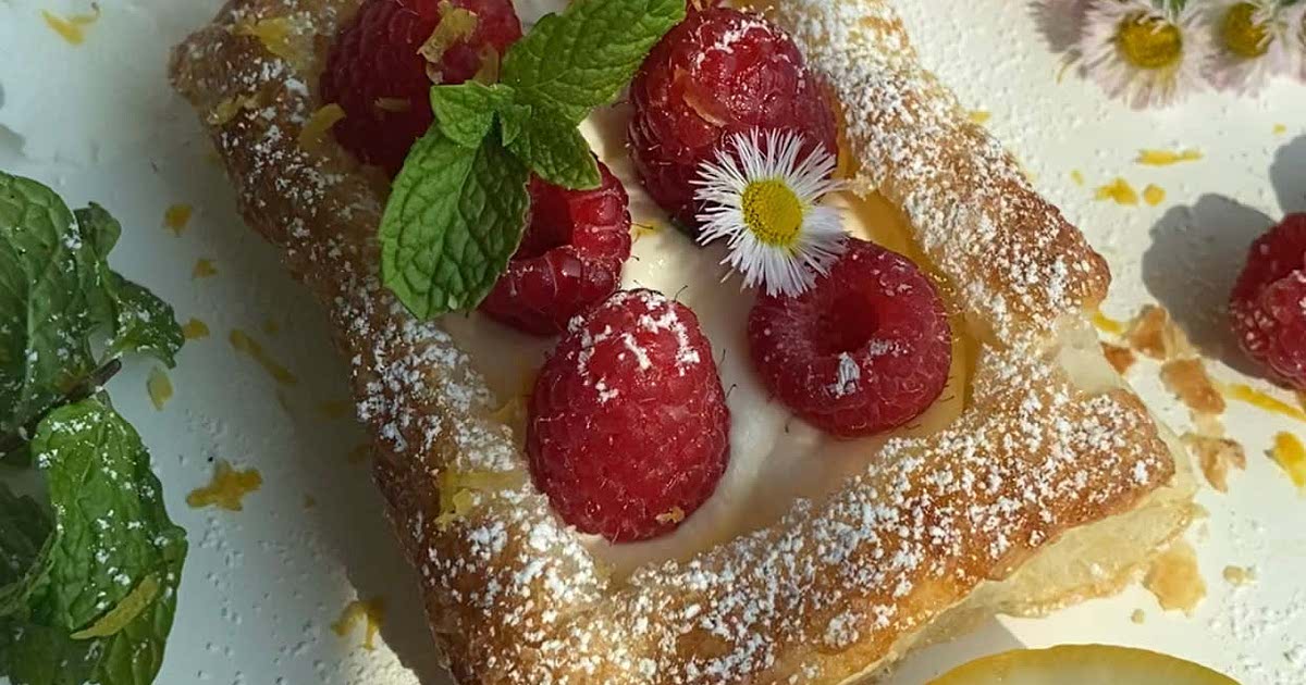 Lemon Raspberry Tart Recipe - Samsung Food