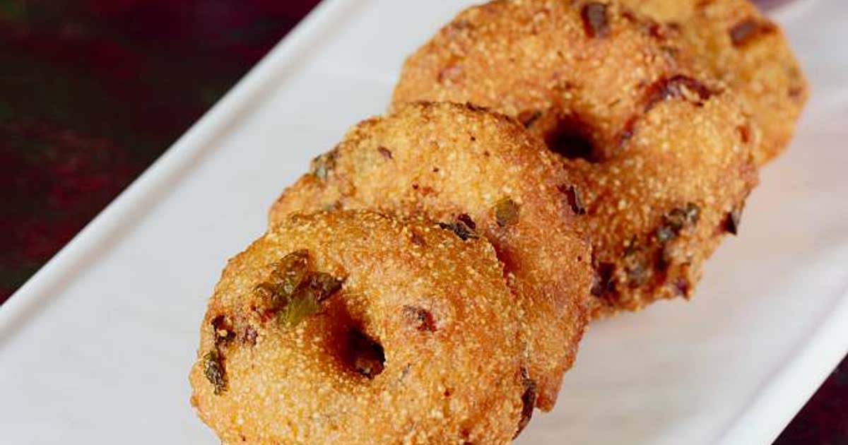 Rava vada recipe | How to make instant rava vada | Suji vada recipe ...