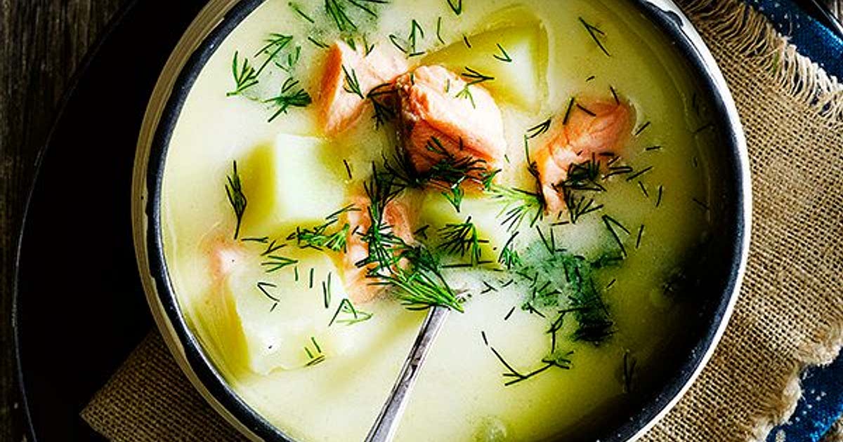 Lohikeitto (Finnish salmon soup) Recipe - Samsung Food
