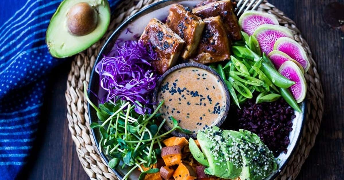Bali Bowls with Peanut Tofu Recipe - Samsung Food