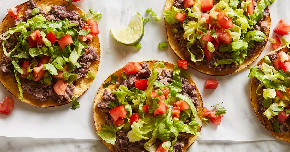 Quick Black Bean Tostadas Recipe - Samsung Food