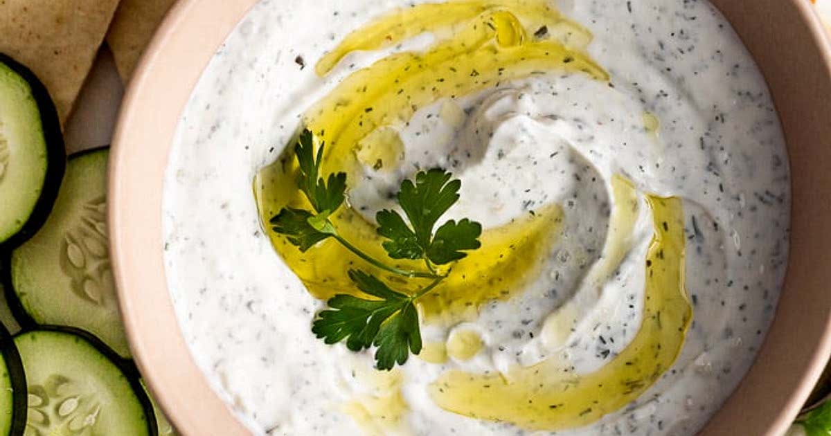 Easy Tzatziki Sauce Without Cucumber Recipe — Samsung Food