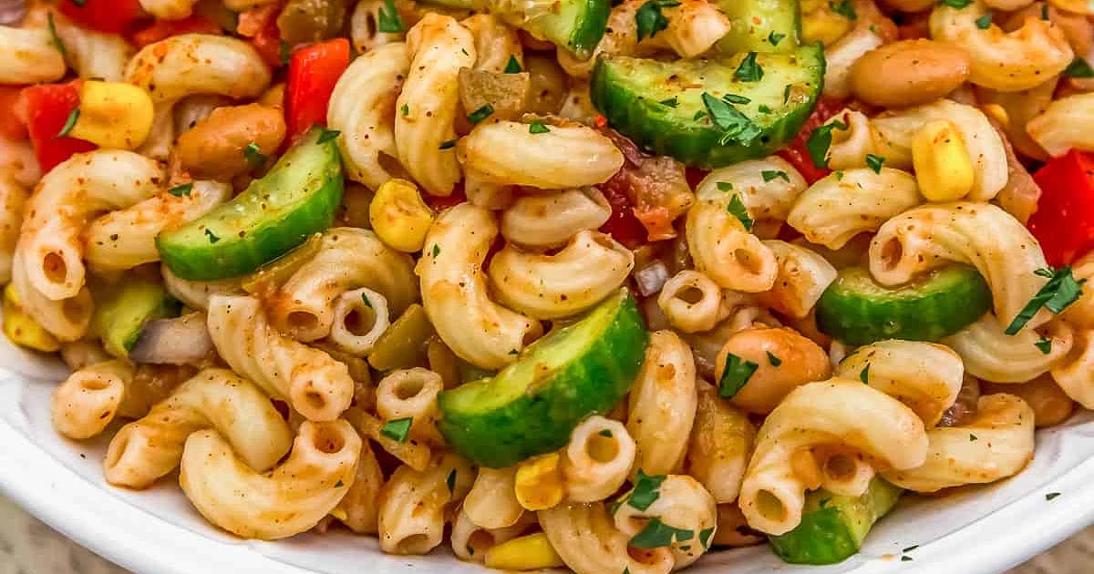 Easy Oil Free Salsa Pasta Salad Recipe - Samsung Food