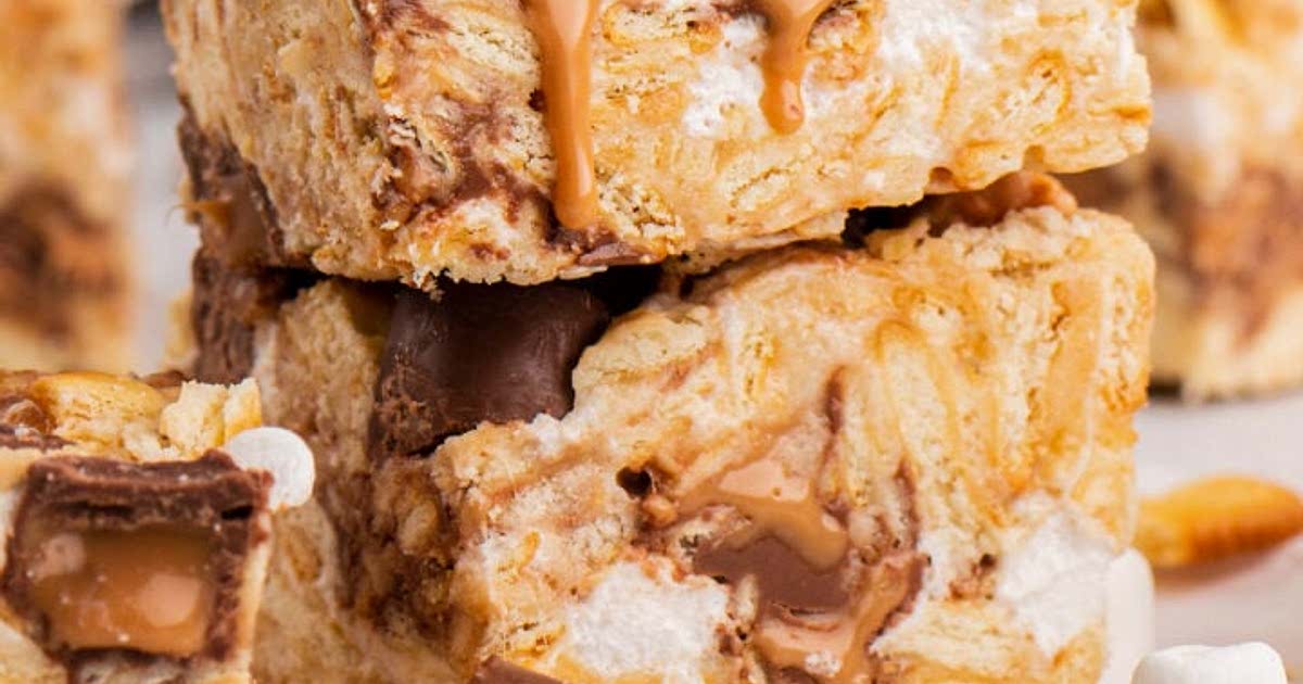 Rolo Ritz Marshmallow Treats Recipe - Samsung Food