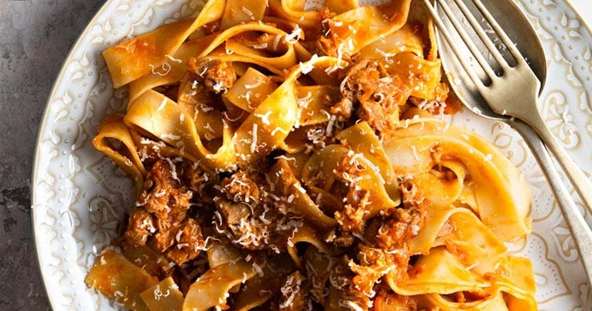 Venetian Duck Ragu with Pappardelle Pasta Recipe — Samsung Food