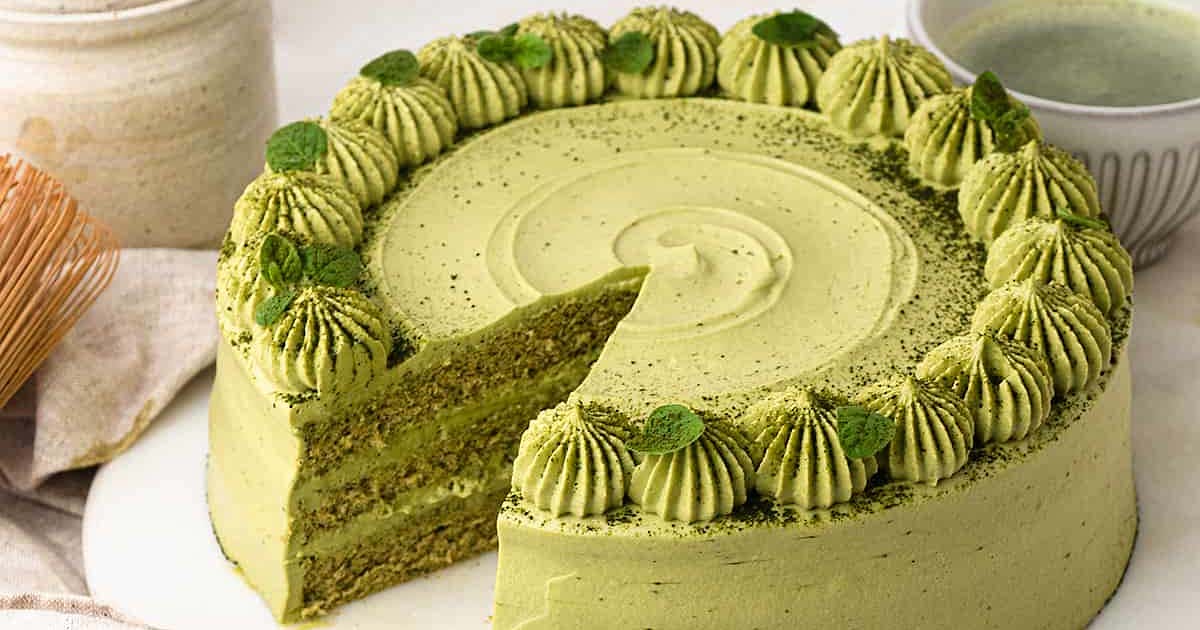 Matcha Cake Recipe — Samsung Food