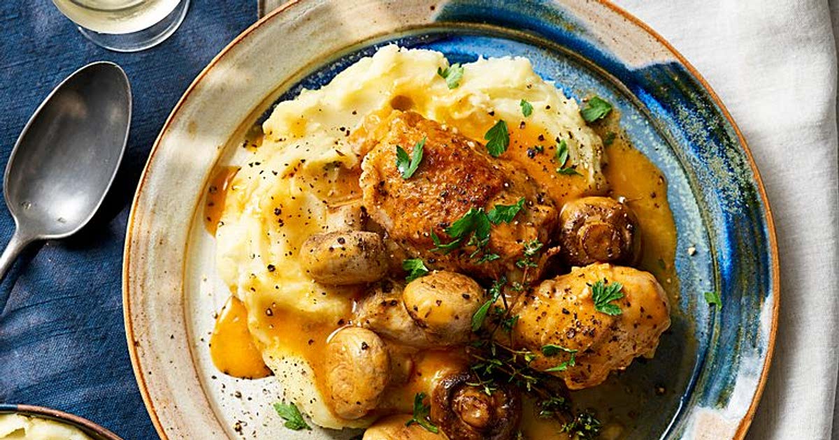 Chicken chasseur Recipe — Samsung Food